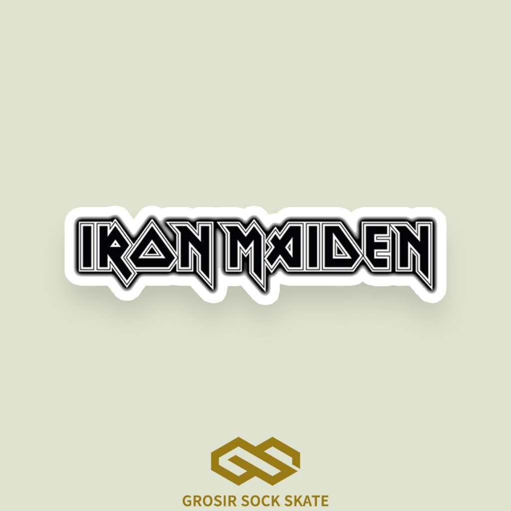 Jual Sticker IRON MAIDEN 2 - STIKER MUSIK METAL / DEATHCORE / METALCORE ...