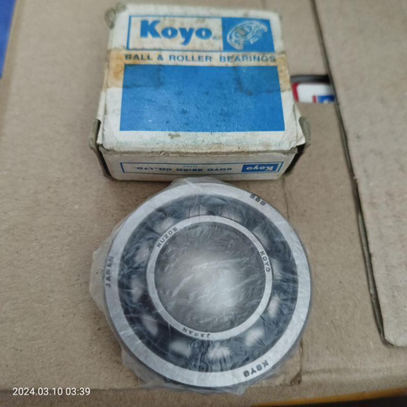 Jual NU 205 Koyo Cylindrical Roller Bearing 25X52X15 mm Original ...