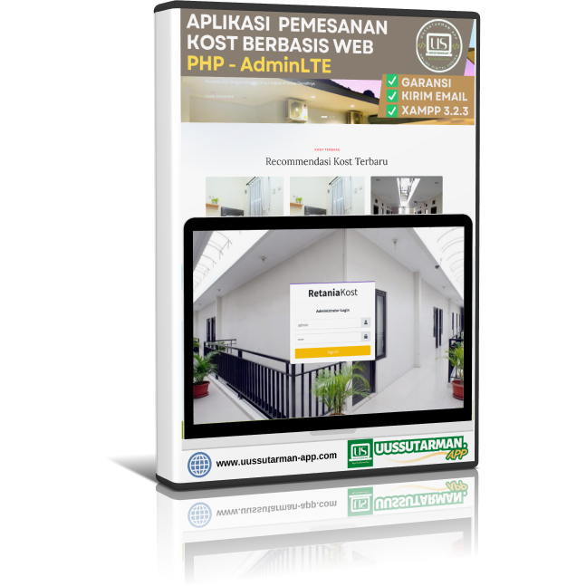 Jual Sistem Informasi Pemesanan Kost Berbasis Web (PHP) | Shopee Indonesia