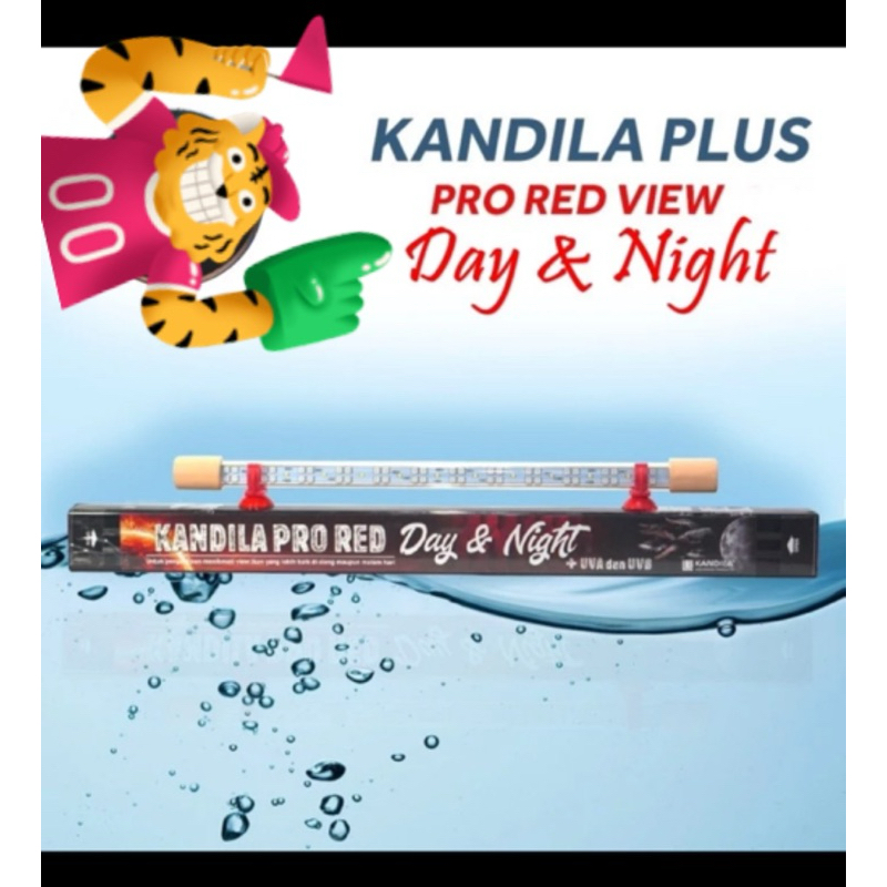 Jual KANDILA PRO RED DAY N NIGHT 1200 Lampu Led Celup Ikan Arwana ...