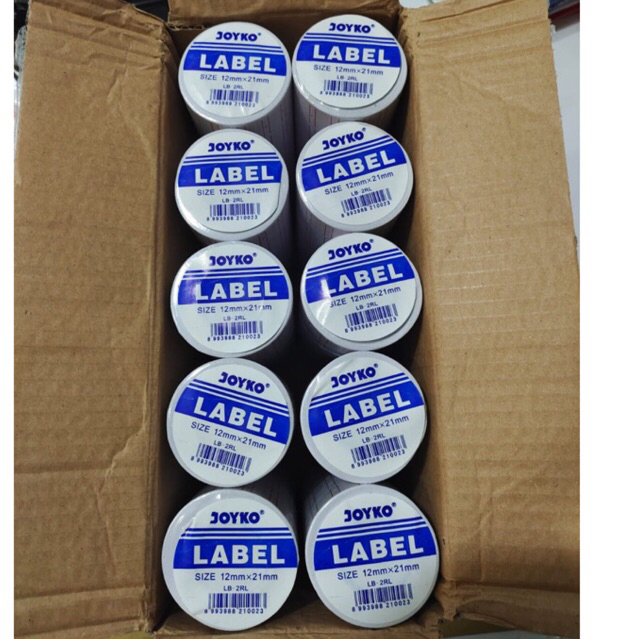 Jual Label Roll Joyko LB-2RL / Refill Label Harga Joyko LB-2RL | Shopee ...