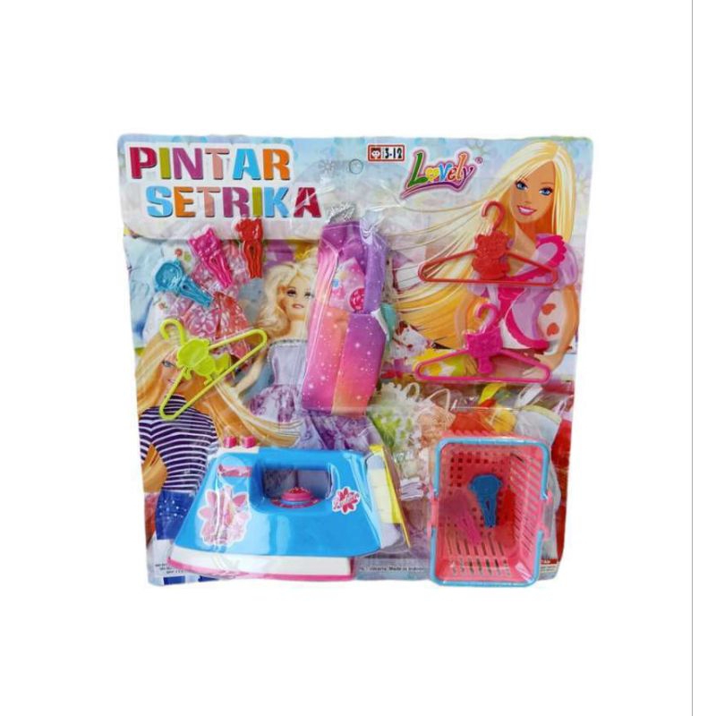 Jual Mainan Anak Setlika Set+Keranjang Baju BS 09 | Shopee Indonesia