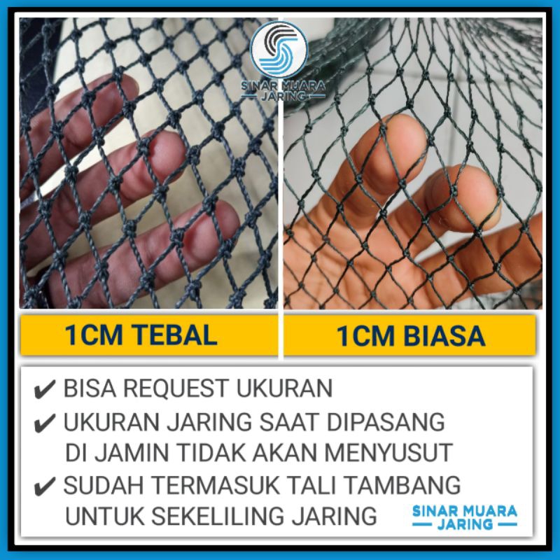 Jual Jaring Lubang 1cm/Jaring Lubang Kecil | Shopee Indonesia