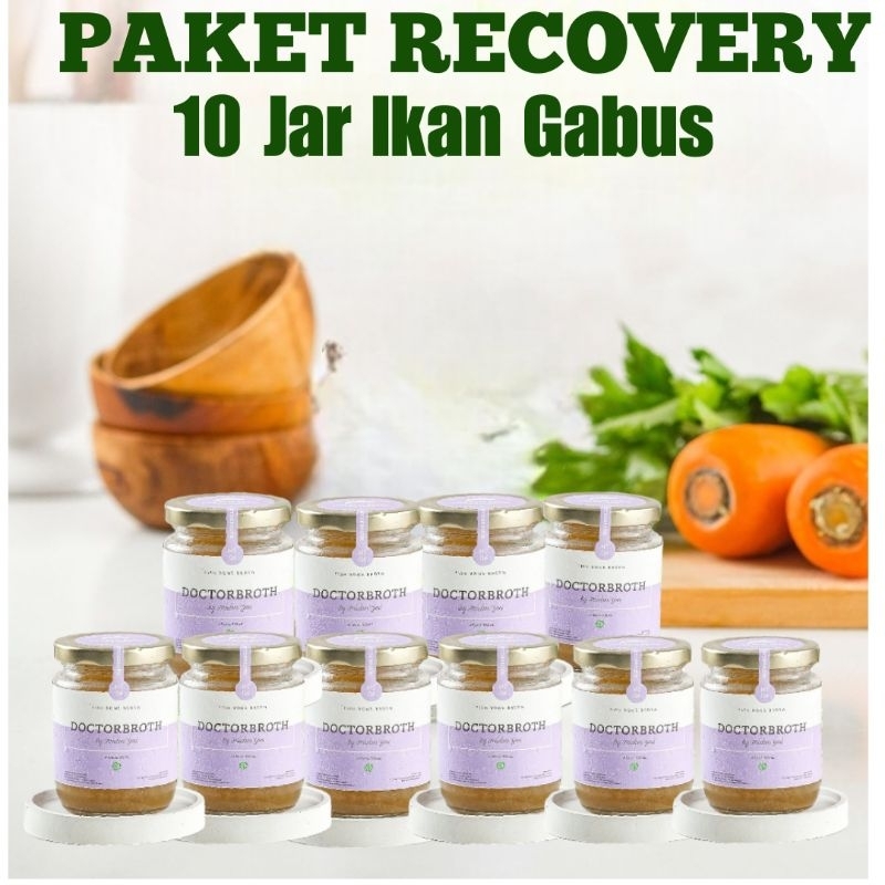 Jual Paket Recovery ikan Gabus /ikan Kutuk 10 Jar | Shopee Indonesia