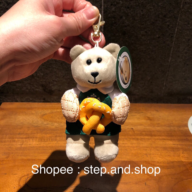 Jual Starbucks Keychain Bearista Mini Pretzel - Valentine 2023 Ed ...