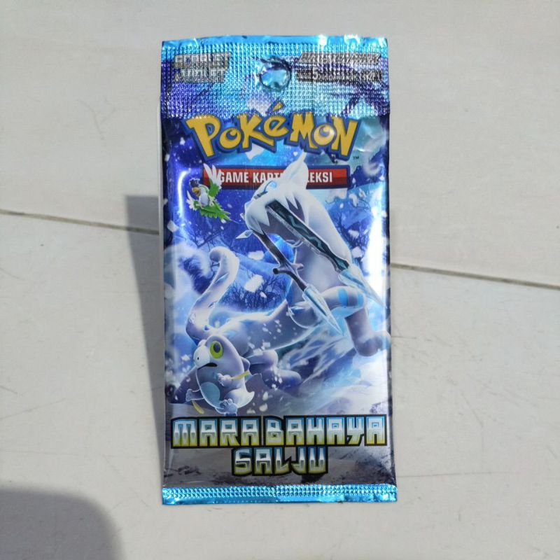 Jual Booster kartu Pokemon TCG Indonesia seri Mara Bahaya Salju | Shopee Indonesia