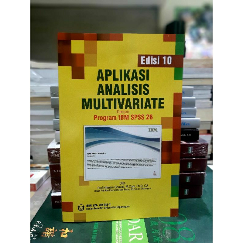 Jual APLikasi Analisis Multivariate dengan Program IBM SPSS 26 (Prof. Iman Ghozali) | Shopee ...