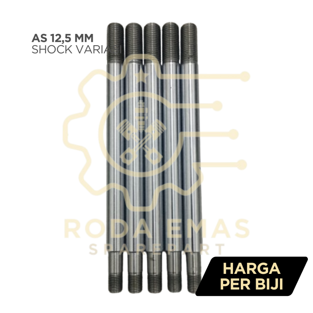 Jual As Shock Belakang Variasi Universal As 12,5 mm Panjang 17,5 cm As ...