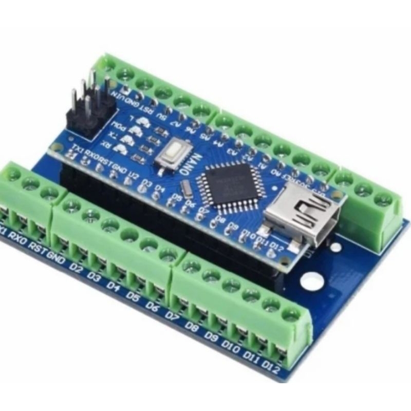 Jual Arduino Nano dan Terminal I/O Expansion Shield board sensor ...