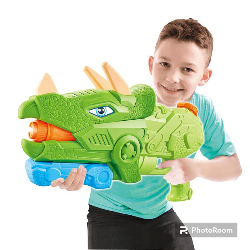 Jual Mainan Pistol Air Jumbo Karakter Dinosaurus Trex - T-Rex Water Gun ...