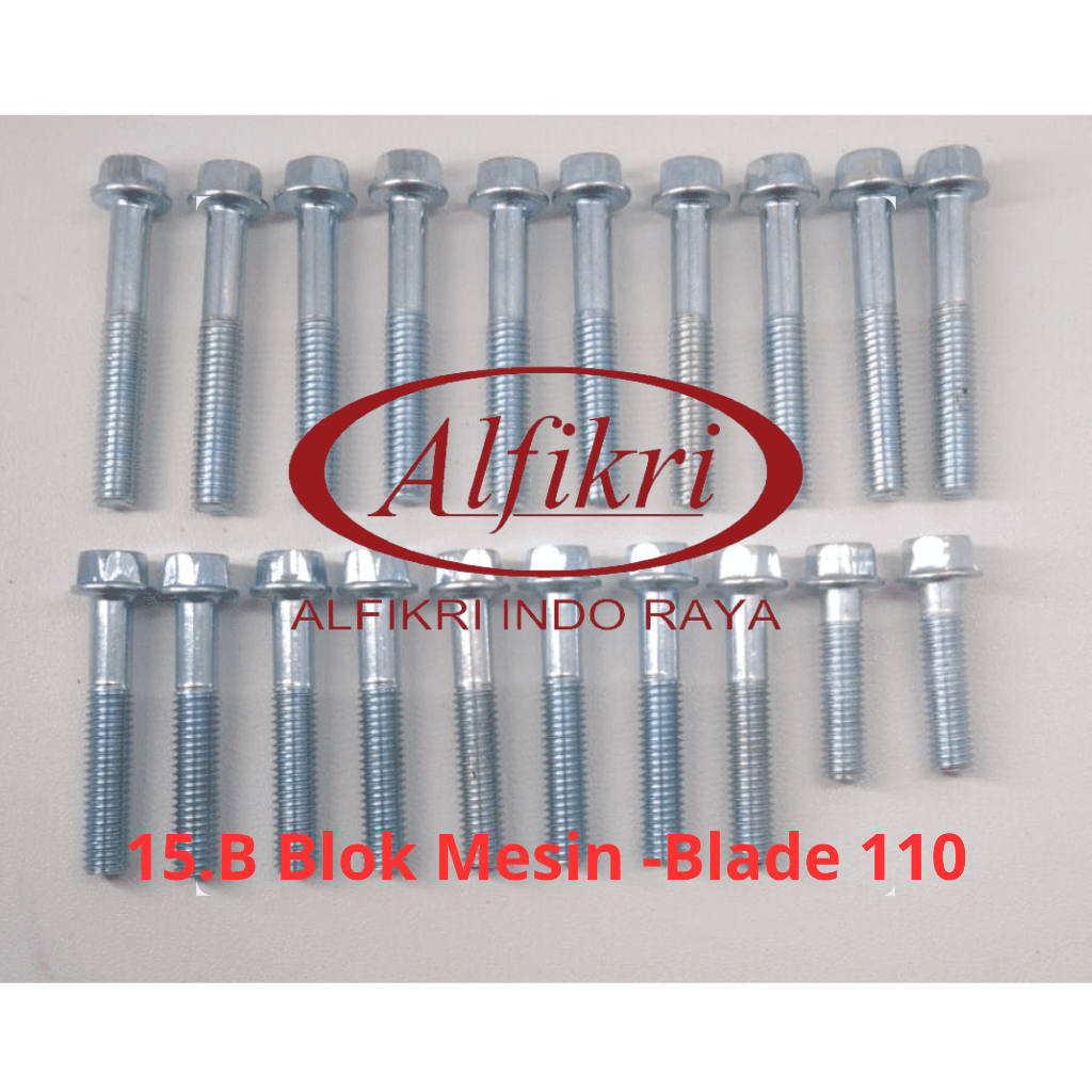 Jual Baut Block Mesin Honda Blade 110 / Baud Bak Mesin Kanan Kiri Honda Blade 110 1Set / Baut ...