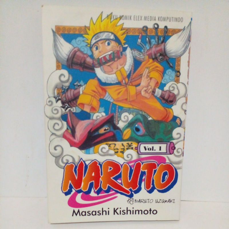 Jual Komik Naruto Vol. 1 - Masashi Kishimoto (preloved ori) | Shopee Indonesia