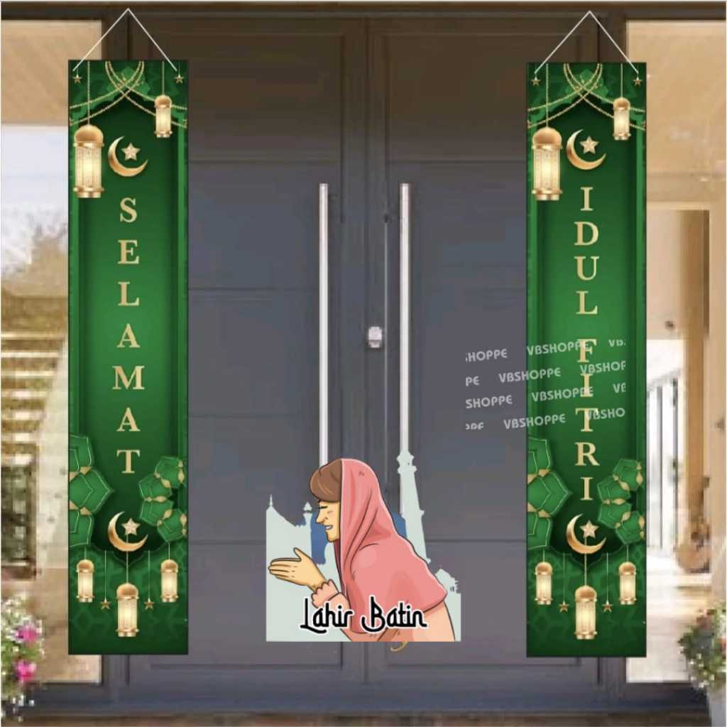 Jual SUPER JUMBO BANNER DEKORASI EID MUBARAK MARHABAN RAMADHAN KAREEM ...