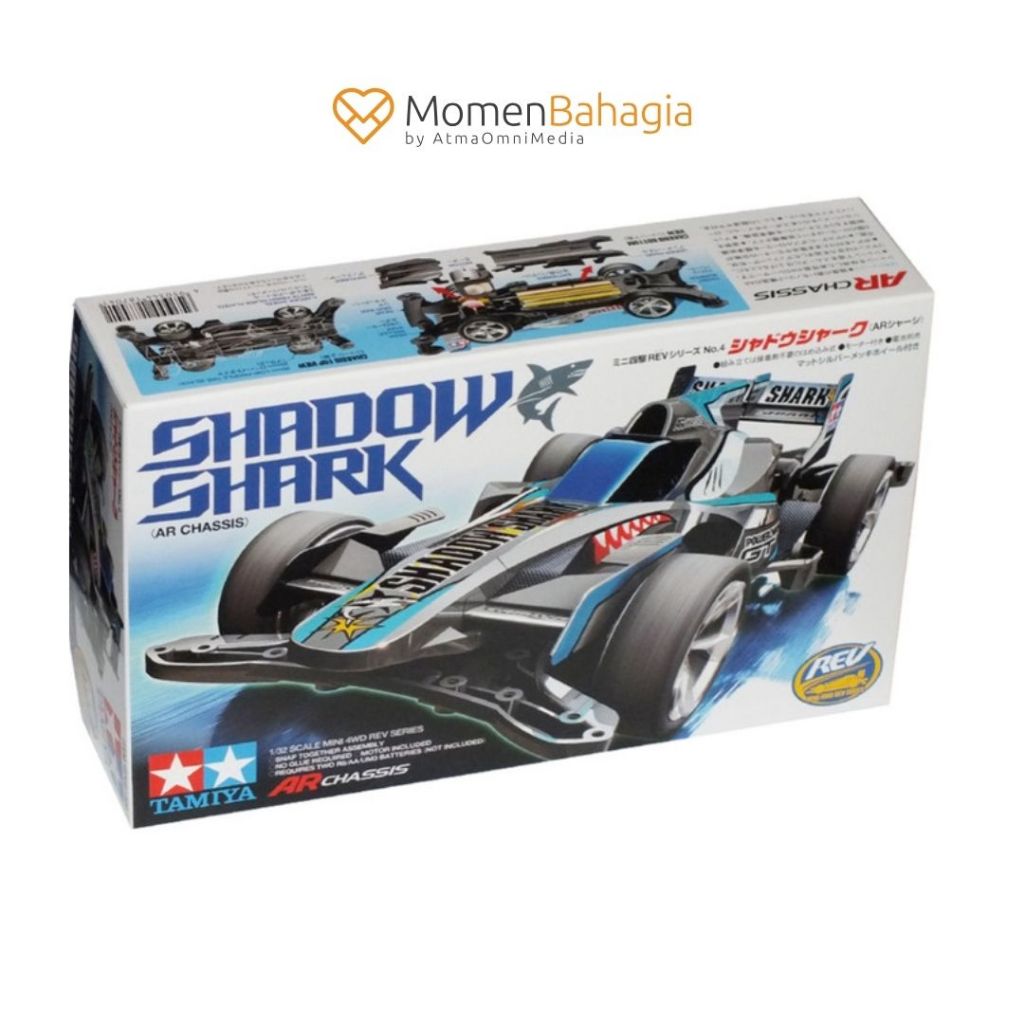 Jual Tamiya Mini 4WD Original : TAMIYA SHADOW SHARK AR CHASSIS - 18704 ...