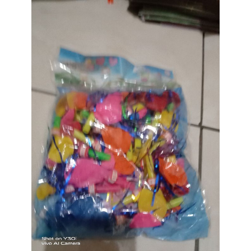 Jual 50pcs mainan balon mpet kecil | Shopee Indonesia