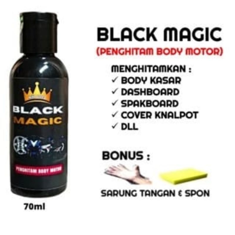 Jual BLACK MAGIC PENGHITAM BODY MOTOR/SEMIR BAN/PENGKILAP BODY MOTOR ...