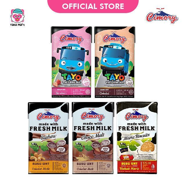 Jual CIMORY SUSU UHT 125ML EXP DIJAMIN LAMA / KECIL | Shopee Indonesia