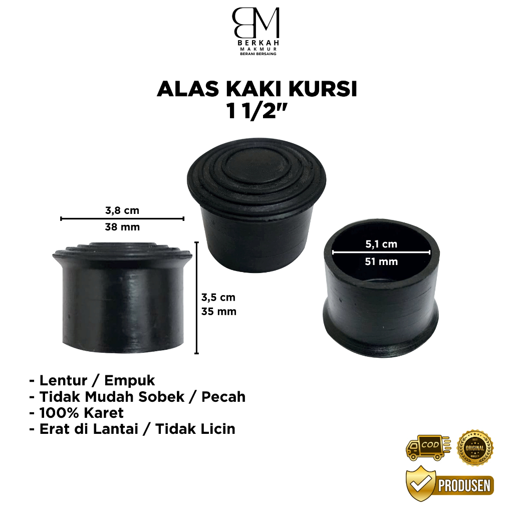 Jual ALAS KURSI CHITOSE/COP KARET ASLI | Shopee Indonesia