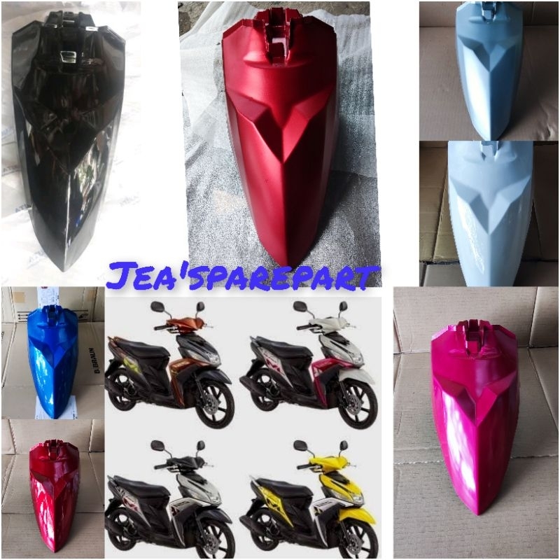 Jual SPAKBOR SLEBOR DEPAN YAMAHA MIO M3 DAN MIO Z . maroon, pink, biru ...