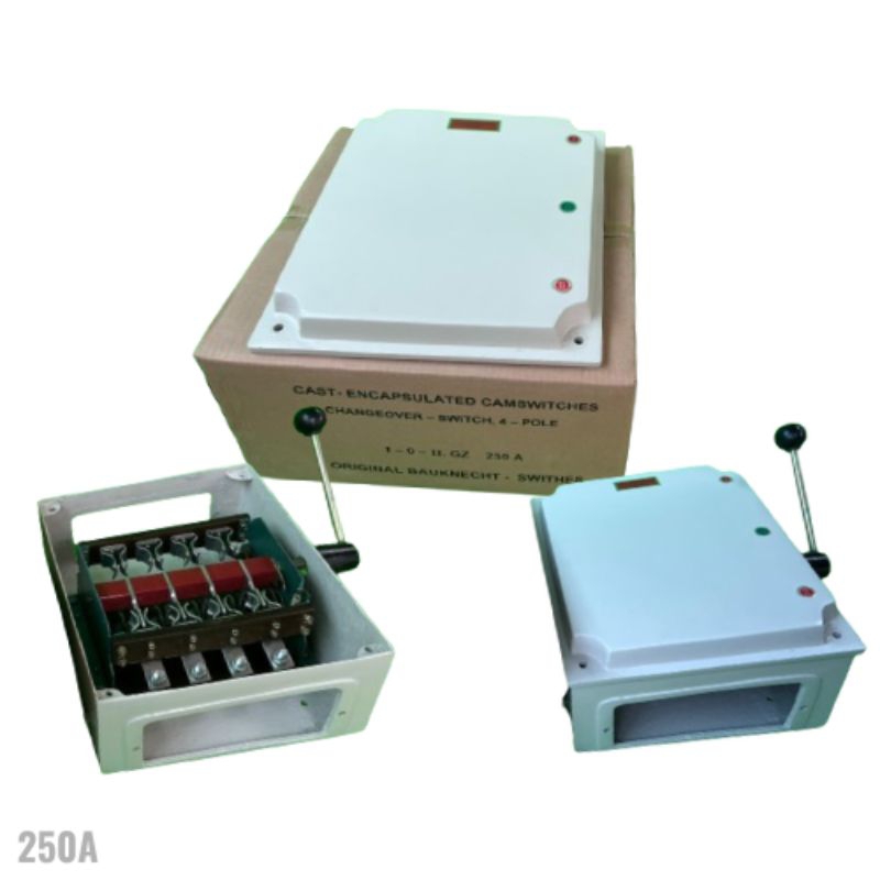 Jual Ohm Saklar 250A ON-OFF-ON (merk AL)/ Handle / Genset/ Handle Listrik 250A/ COS 4P 250A/ GZ ...