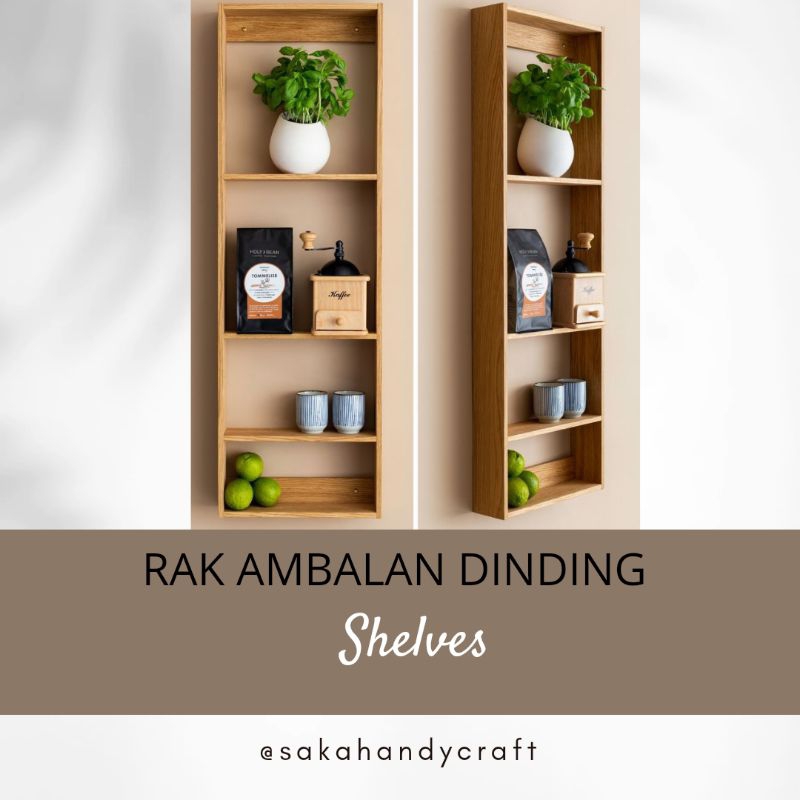 Jual RAK AMBALAN DINDING MINIMALIS | Shopee Indonesia