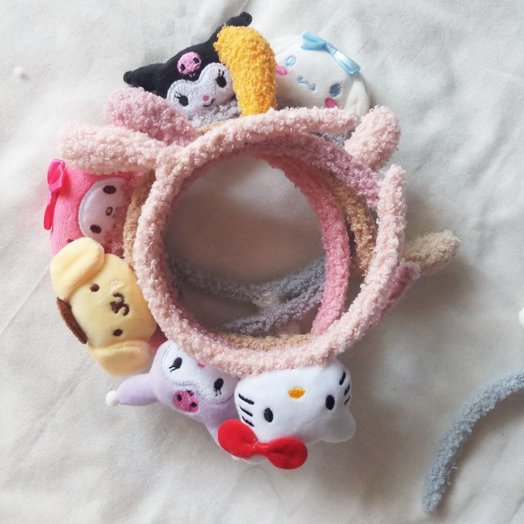 Jual Bando Sanrio Cinnamoroll Kuromi Melody Pompompurin Hello Kitty ...