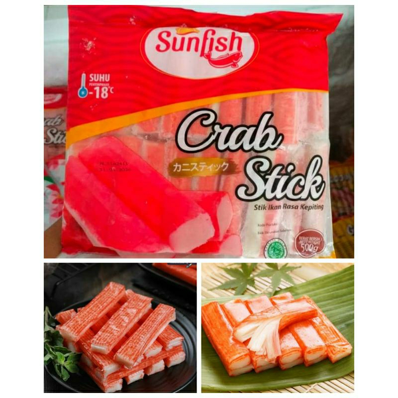 Jual crabstik sunfish 500gr/sunfish crab stik | Shopee Indonesia