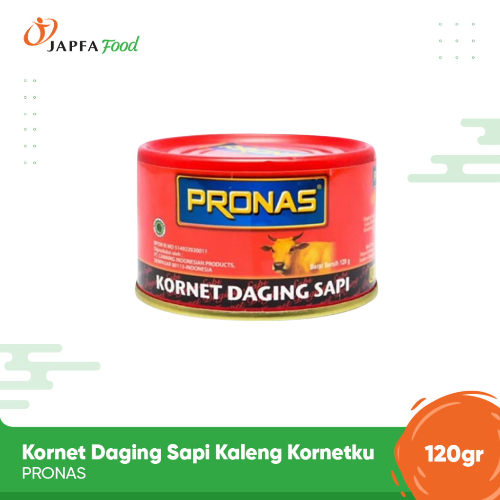 Jual Pronas Kornet Daging Sapi Kaleng 120gr | Shopee Indonesia