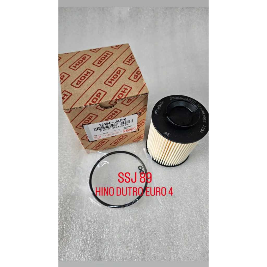 Jual FILTER SOLAR BAWAH FUEL FILTER HINO DUTRO EURO 4 23304-JAF70 ...
