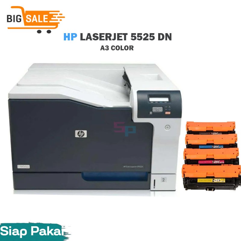 Jual HP LASERJET CP5525N COLOR A3 | Shopee Indonesia
