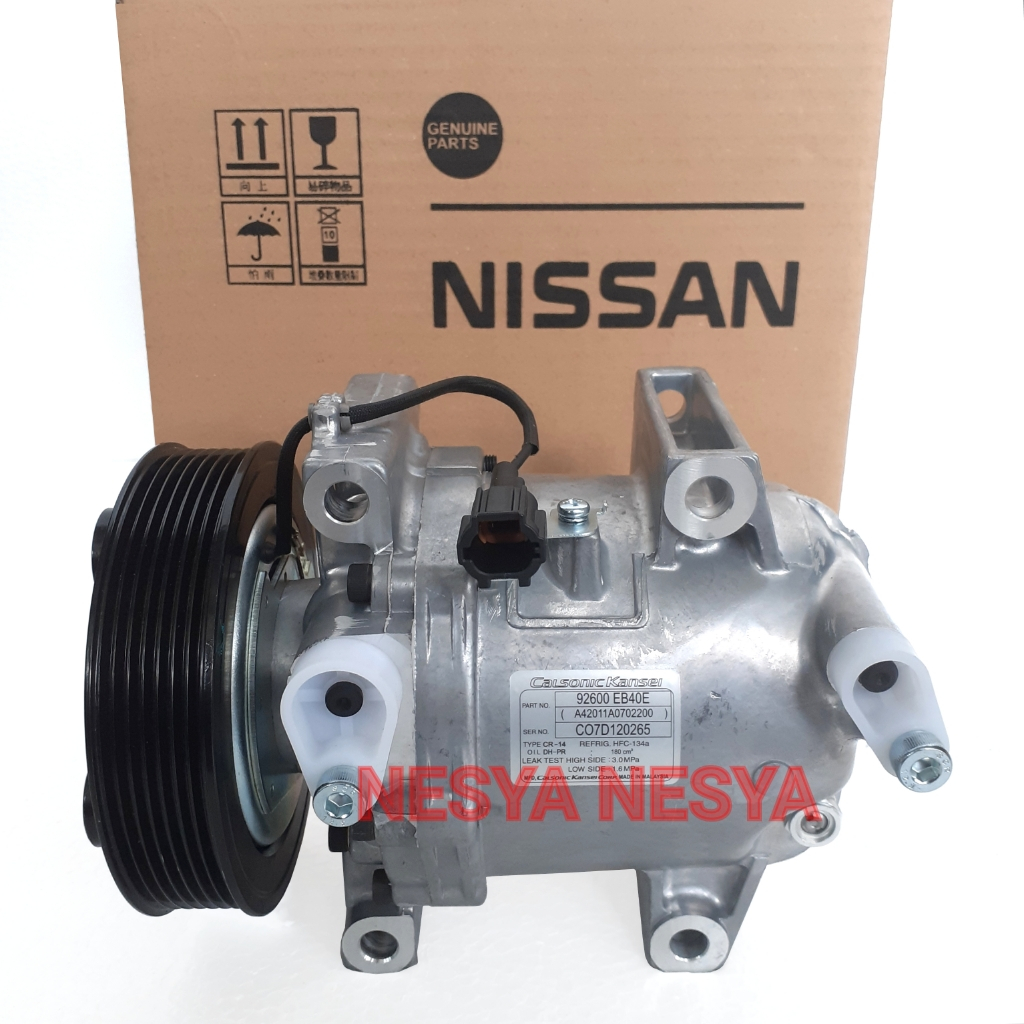 Jual Compressor Compresor Kompressor Kompresor AC Tipe Type CR14 CR-14 CR 14 untuk Mobil Nissan ...