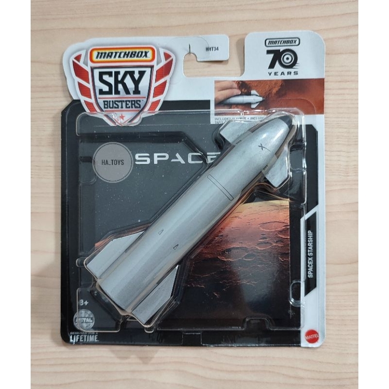 Jual Matchbox SKY Busters Spacex Starship | Shopee Indonesia