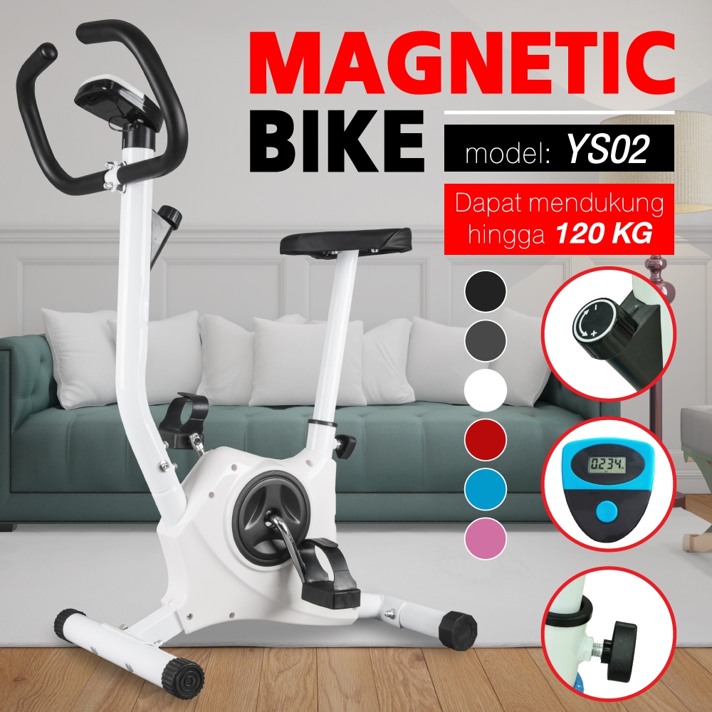 Jual BG SPORT Spinning Bike Sepeda Statis Alat Olahraga Fitness Gym Rumahan KUAT HINGGA 150KG ...