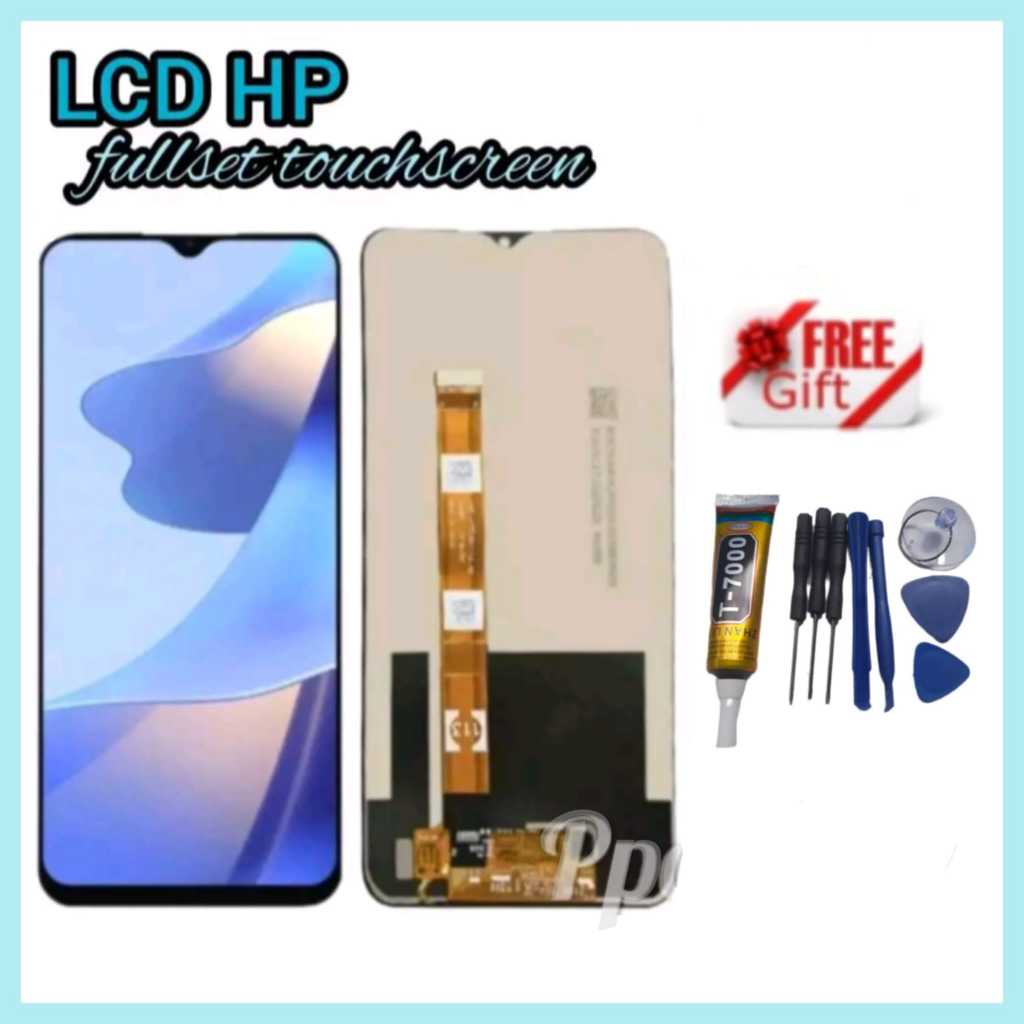 Jual FREE GIF {ORIGINAL} LCD OPPO A16 /A16S /REALME C25 / C25S FULLSET Touchscreen ORI | Shopee ...