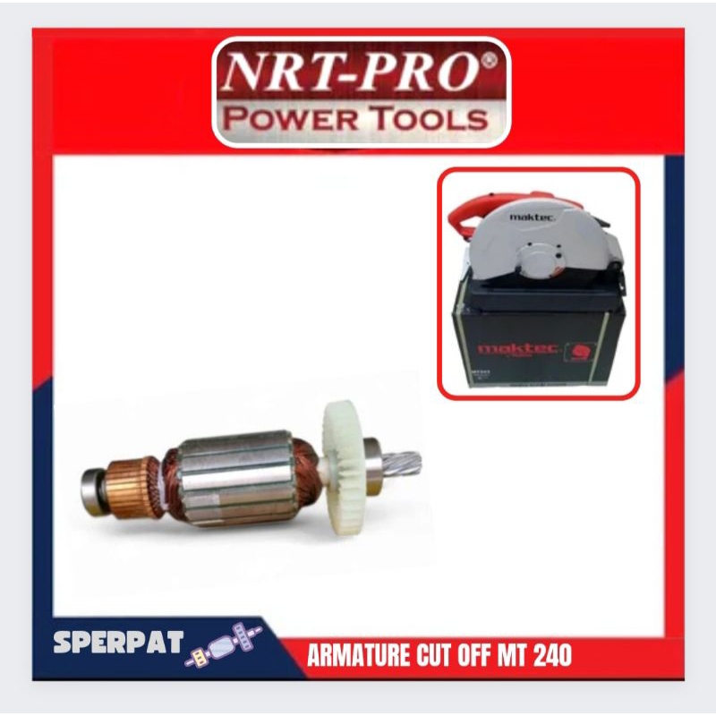 Jual Armature/Angker NRT PRO U/ MT240 Mesin Maktec Cut Off MT 240 ...