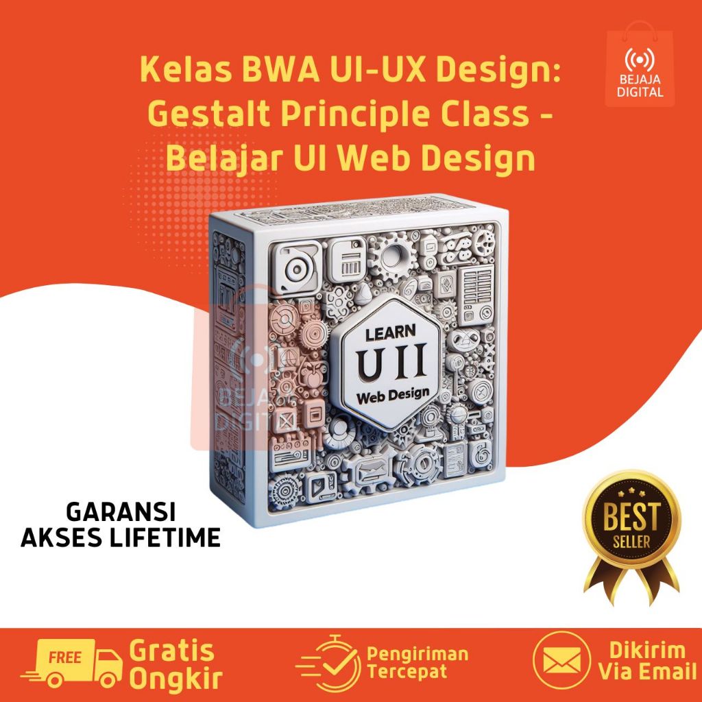 Jual Kelas BWA UI-UX Design: Gestalt Principle Class - Belajar UI Web Design | Shopee Indonesia