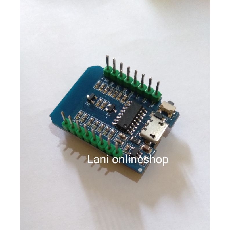 Jual wemos d1 mini esp8266 sudah disolder pin header male | Shopee ...