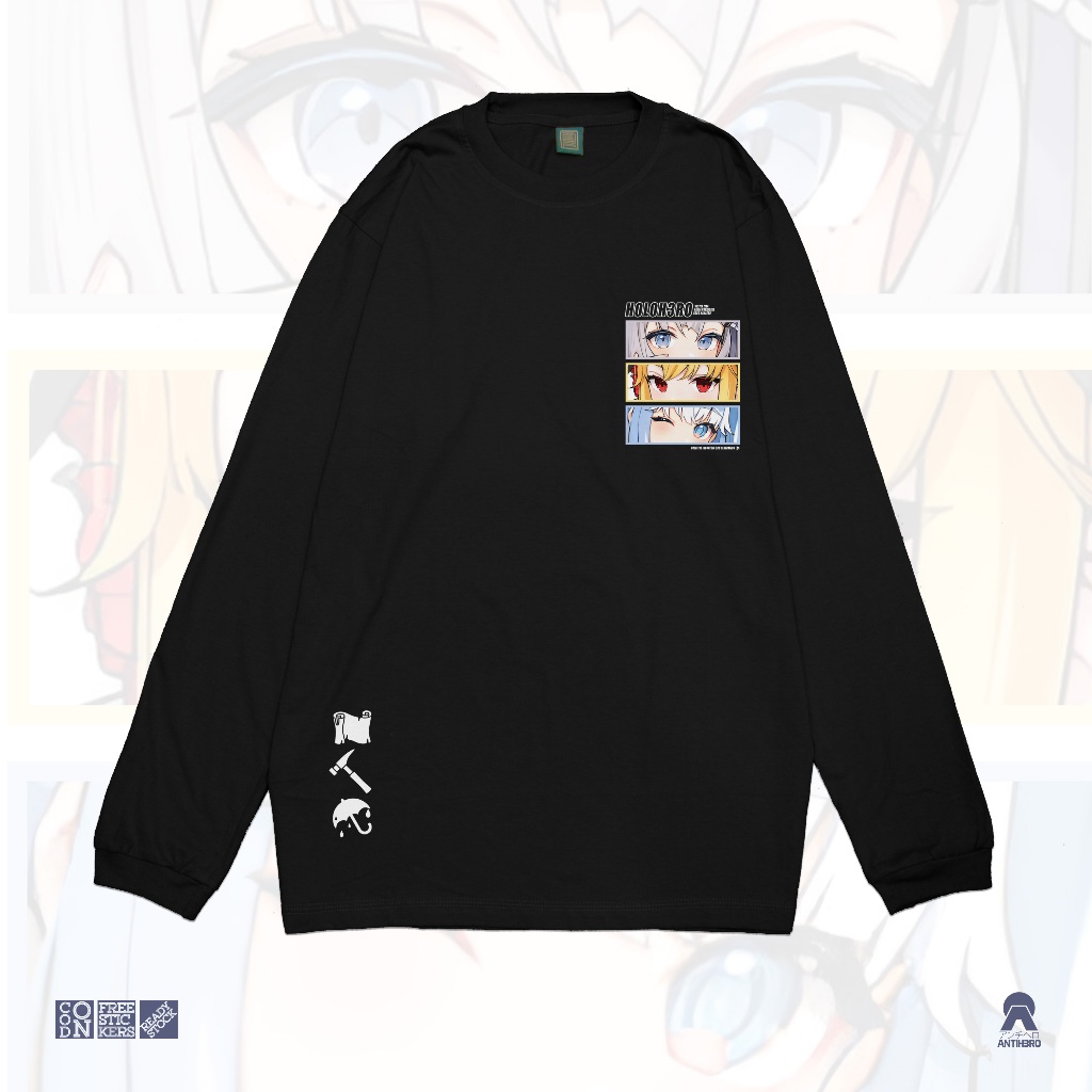 Jual Longsleeve Zeta Kaela Kobo Holoh3ro Holohero Hololive Gen 3 Holo ...