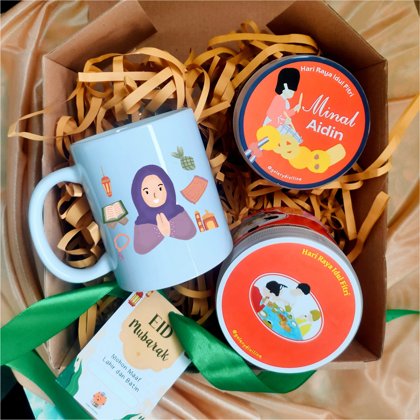 Jual DIVILINE Gift Idul Fitri Unik Hadiah Kado Hari Raya Eid Fitr ...