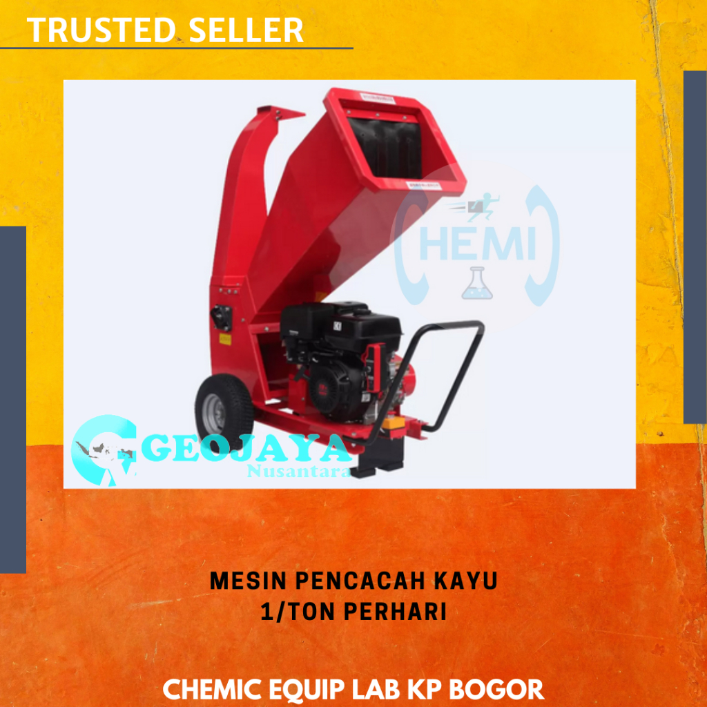 Jual Mesin Pencacah Kayu/Wood Chipper 1/ton Perhari | Shopee Indonesia