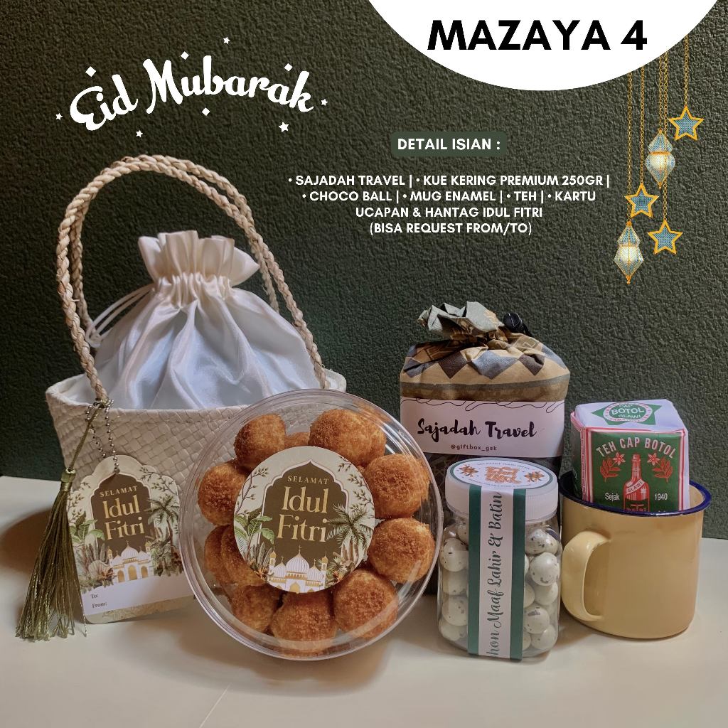 Jual MAZAYA PACKAGE | HAMPERS LEBARAN | HADIAH LEBARAN | PARCEL IDUL ...