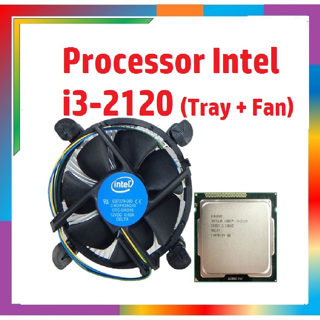Jual PROCESSOR INTEL CORE I3 2120 TRAY LGA SOCKET 1155+FAN | Shopee ...