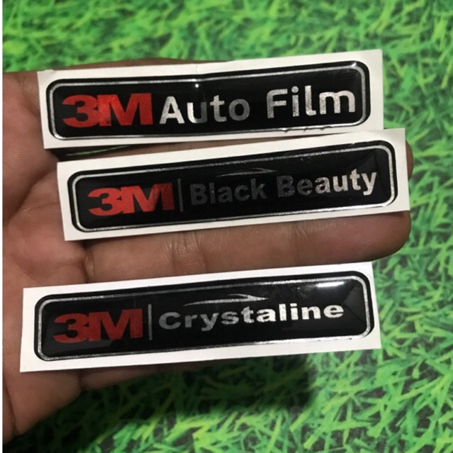 Jual stiker emblem resin kaca film 3M kaca film mobil | Shopee Indonesia