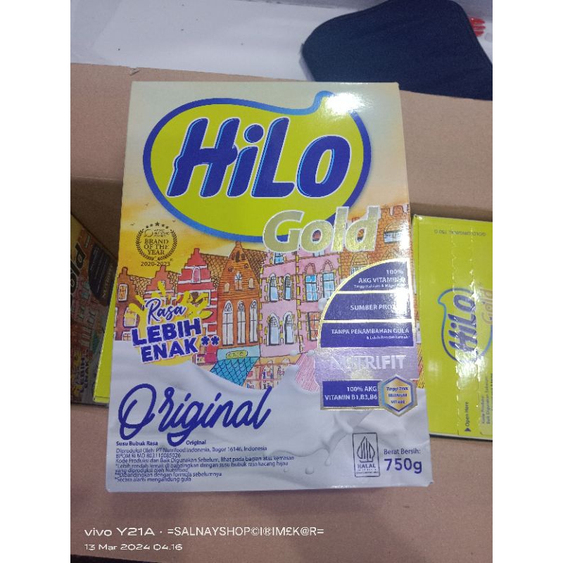 Jual HILO GOLD 750G Original exp 2026 | Shopee Indonesia