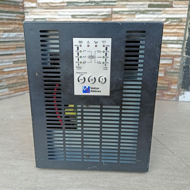 Jual UPS VEKTOR ABLEREX 1000VA/1KVA/700W ONLINE SINEWAFE TANPA BATTERAI ...