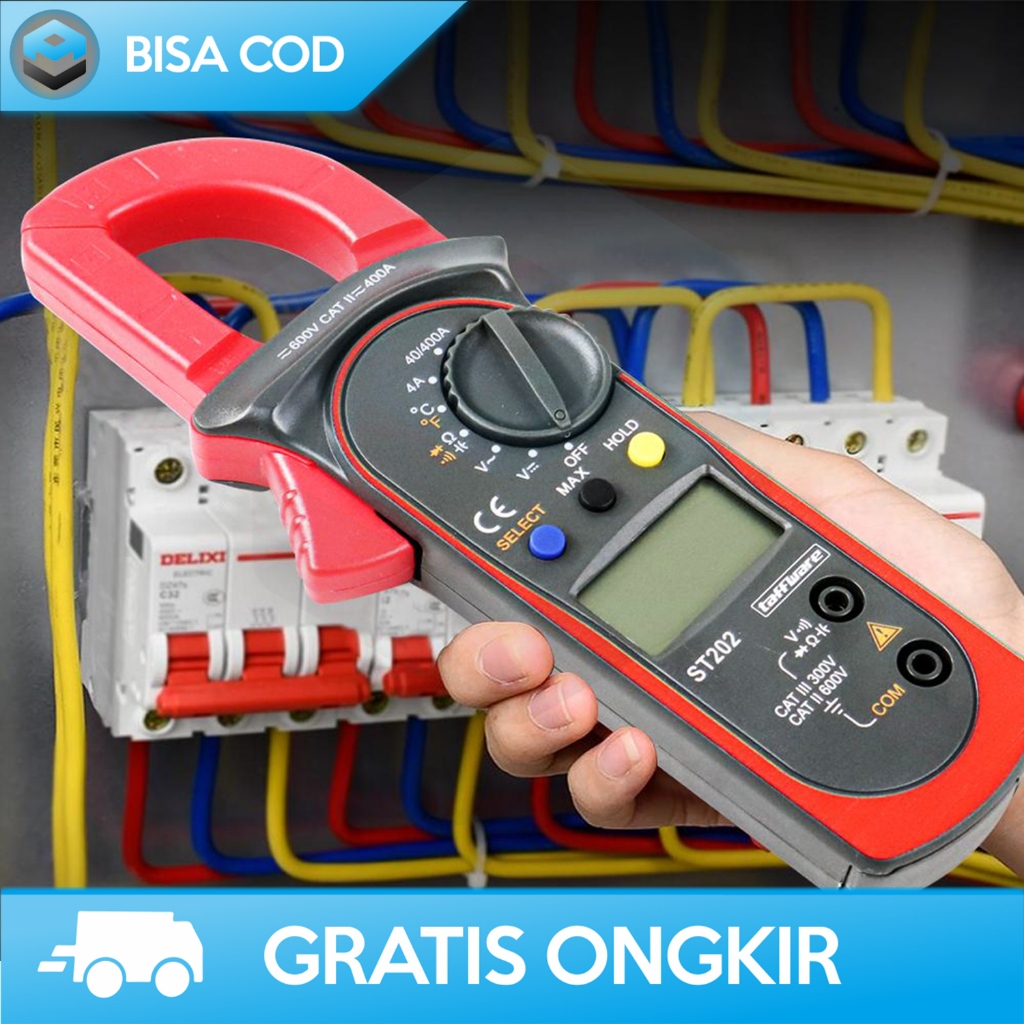 Jual DIGITAL CLAMP METER TANG AMPERE MULTITESTER PERALATAN UKUR ARUS ...