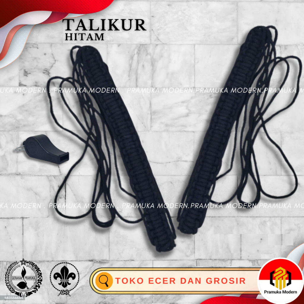 Jual Talikur tali peluit pramuka ukuran besar variasi warna lengkap ...