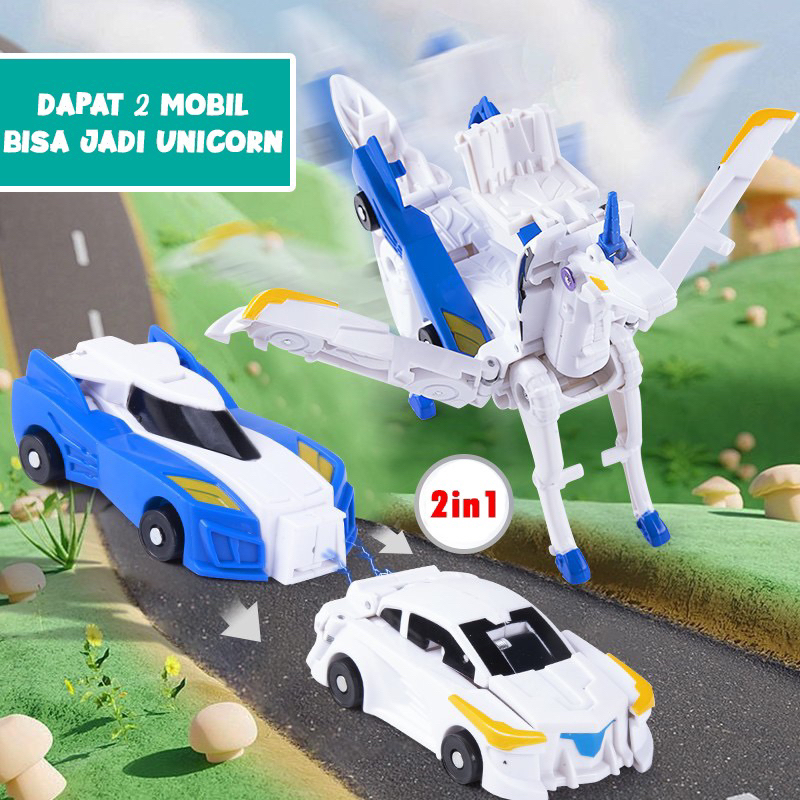 Jual Mainan Robot Anak Magnetic Transform Robot 2in1 Robot Magnet ...