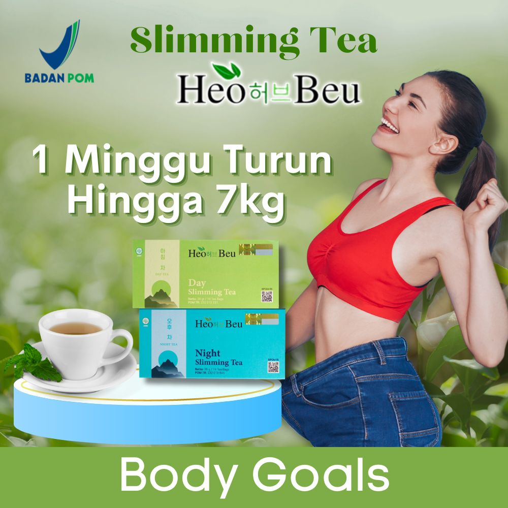 Jual Teh Heo Beu Slimming Tea Original | Teh Penurun Berat Badan Original 100% | Shopee Indonesia