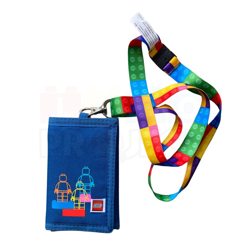 Jual lanyard wallet LEGO / dompet LEGO dengan tali lanyard ID Card ...